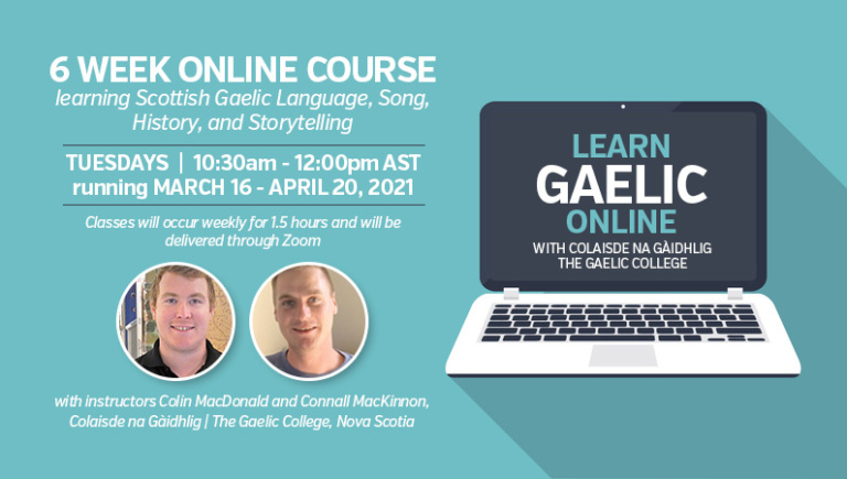 Scottish Gaelic Lessons with The Gaelic College, Nova Scotia - New ...